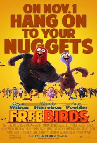 Free Birds Movie Poster